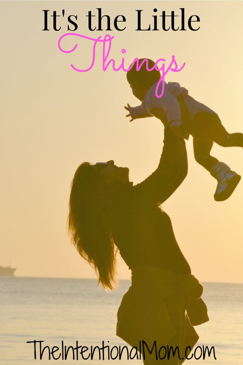 It's the Little Things - The Intentional Mom