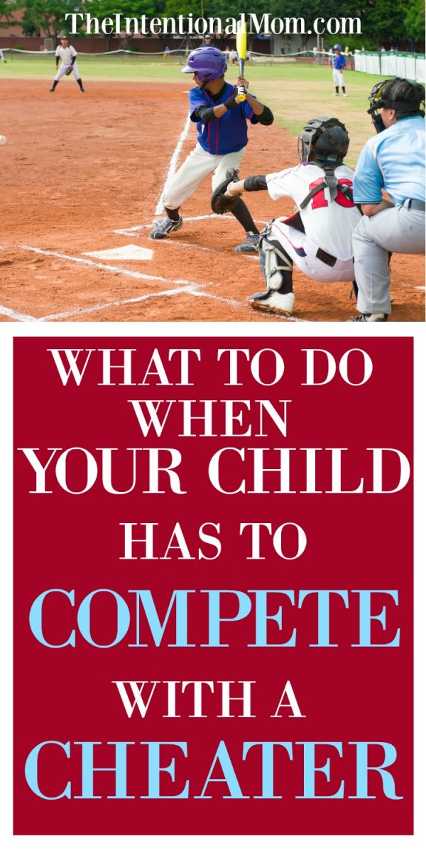 When Your Child Has to Compete With a Cheater