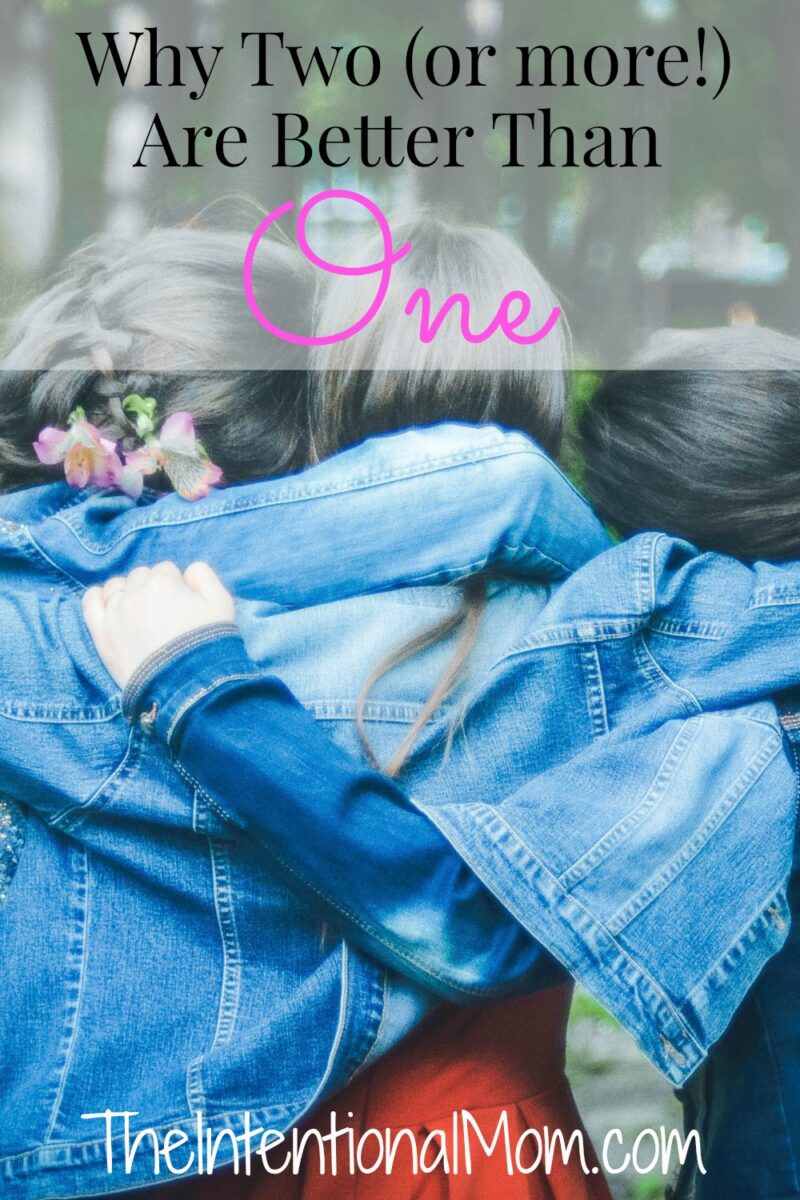 Why Two (or more!) Are Better Than One