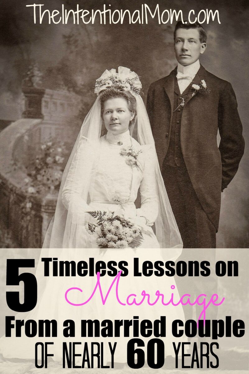 5 Timeless Lessons on Marriage (from a married couple of nearly 60 ...