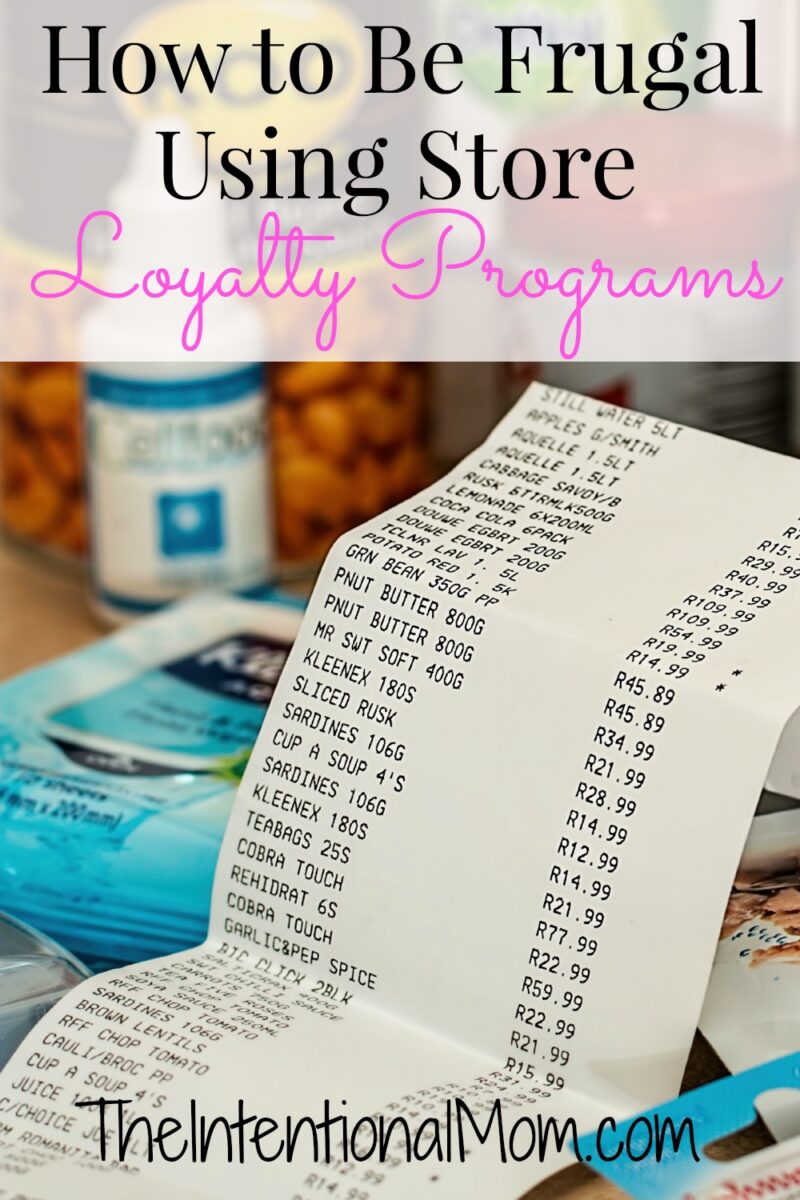 How to Be Frugal Using Store Loyalty Programs (How to Be Frugal Series ...