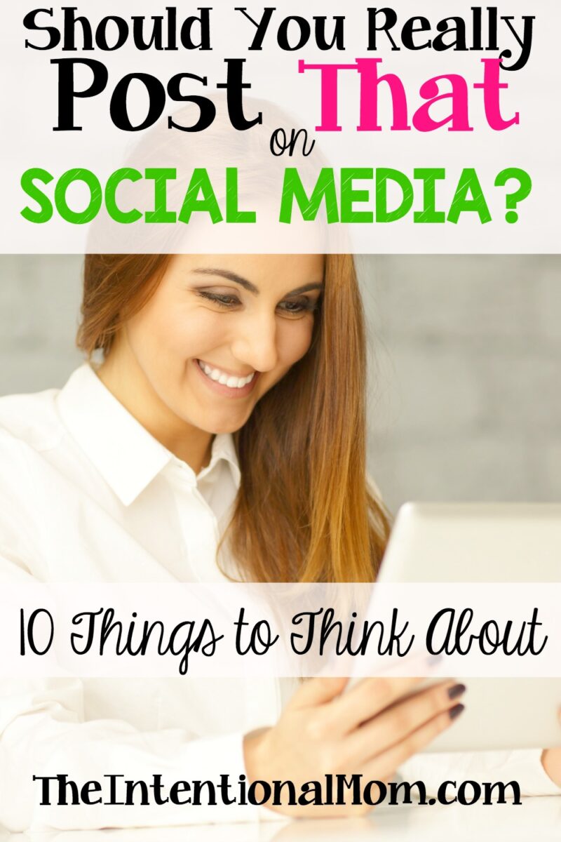 Should You Really Post THAT on Social Media?