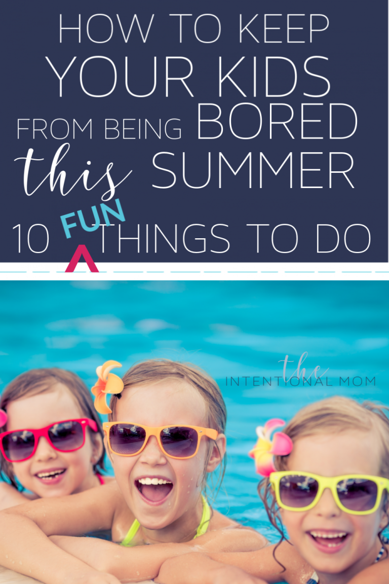 How to Keep Your Kids From Being Bored This Summer