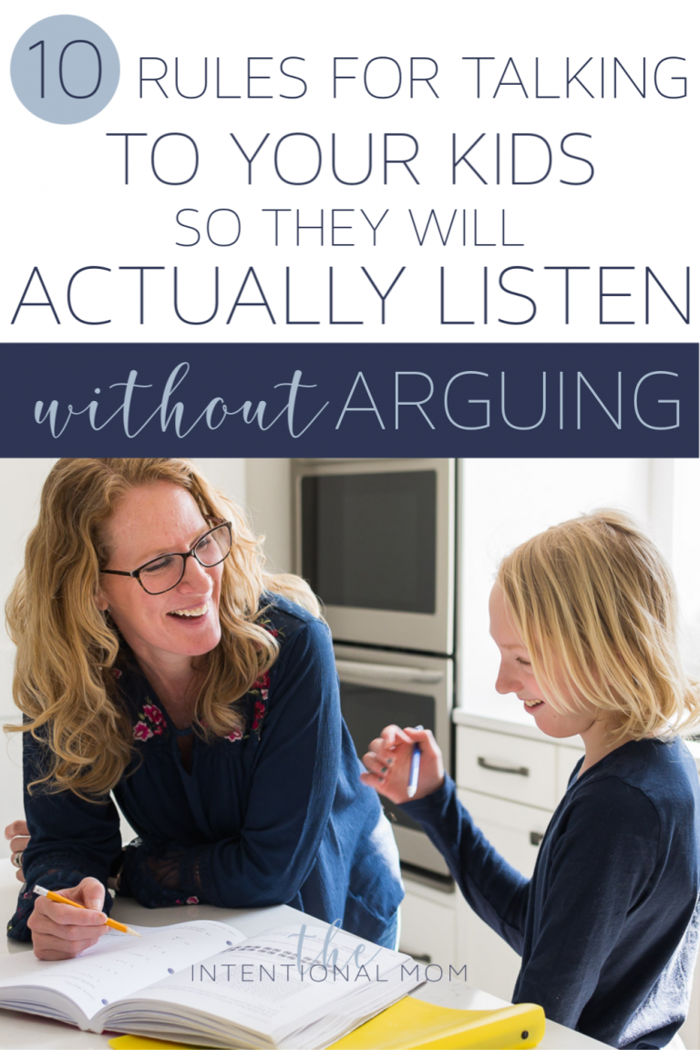 10 Rules for Talking to Your Kids So They Will Listen Without Arguing!
