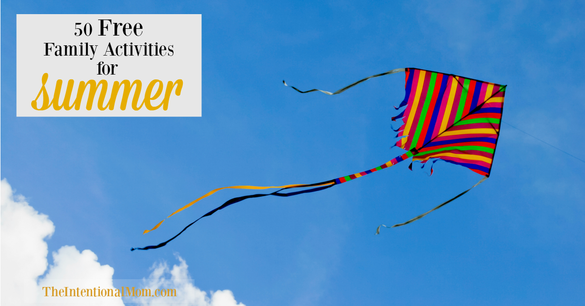 50 Free Family Activities for Summer