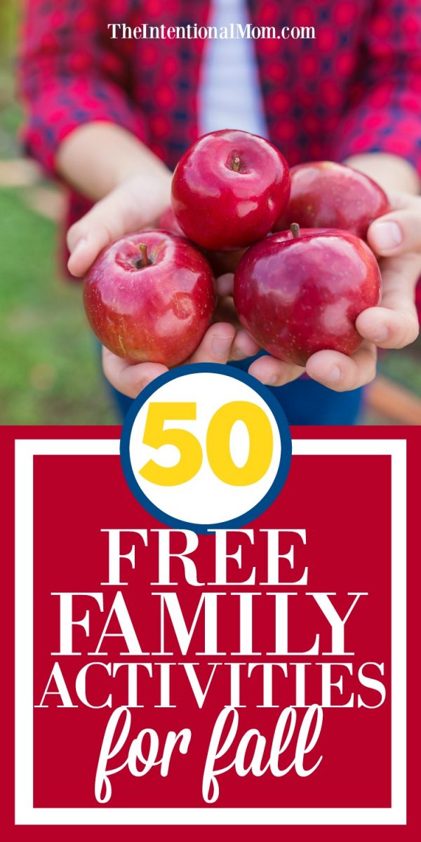 50 Free Family Activities For Fall