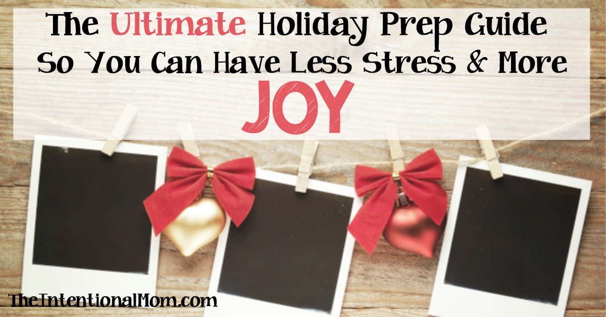 The Ultimate Holiday Planner With Printable Holiday Planner