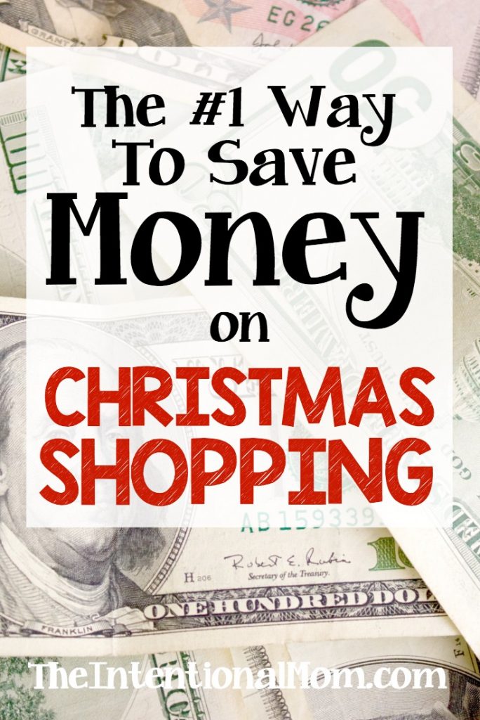 The #1 Way to Save Money on Christmas Shopping