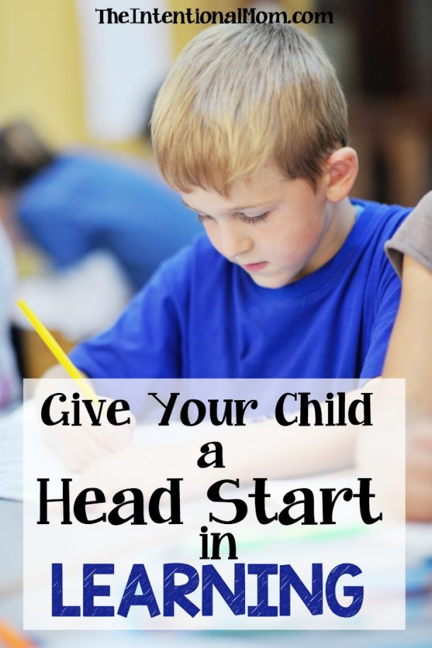 Give Your Child a Head Start in Learning