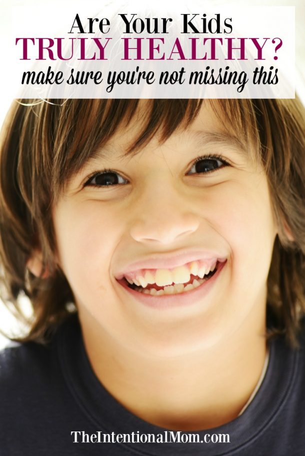 Are Your Kids Truly Healthy? Be Sure You're Not Missing This!