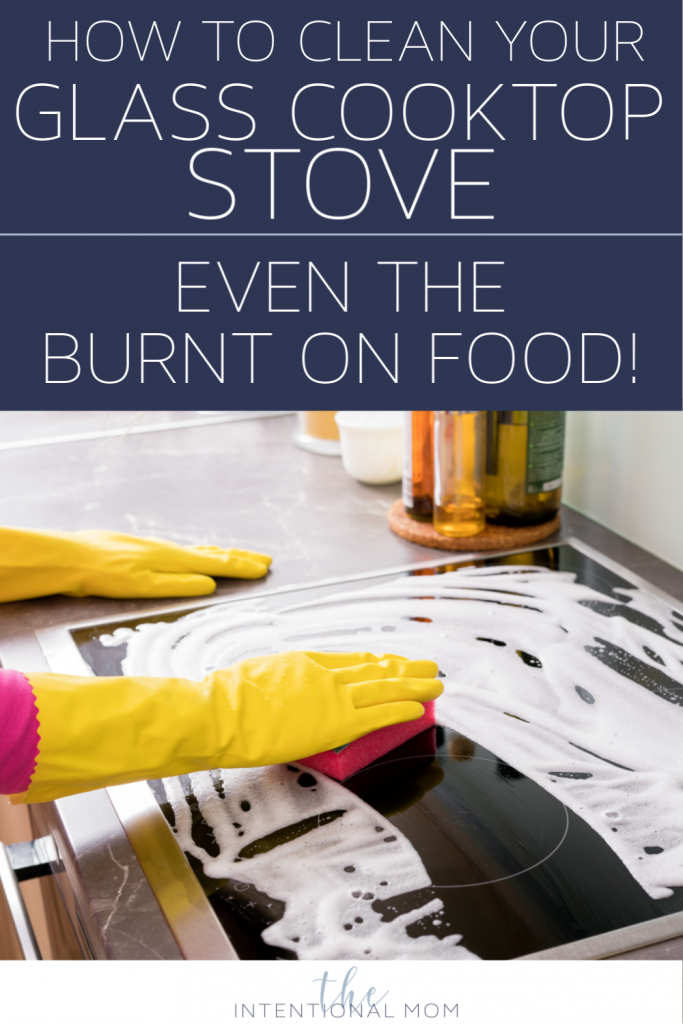 How to Clean Your Glass Cooktop Stove - Even the Burnt On Food