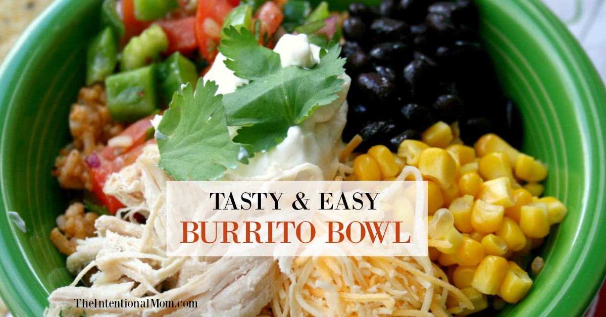 The Easiest (& Tastiest) Burrito Bowl