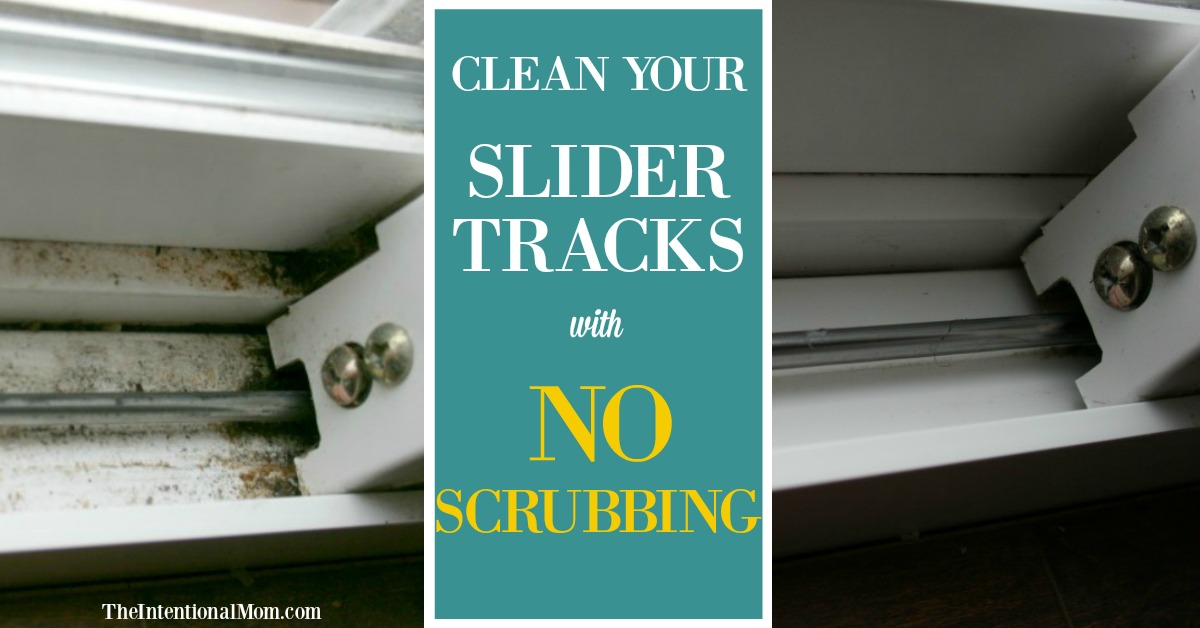 Clean Your Slider Tracks With NO Scrubbing!