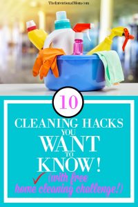 10 Cleaning Hacks YOU Want To Know!