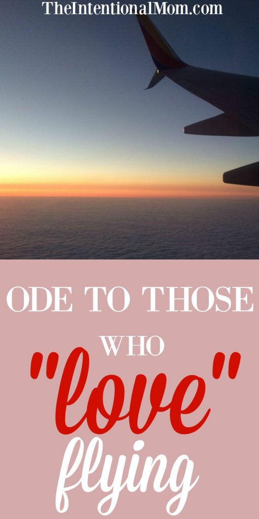 Ode To Those Who *Love* To Fly