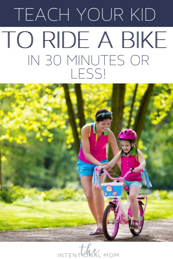 Teach Your Kid to Ride a Bike Without Training Wheels in 30 Minutes or ...