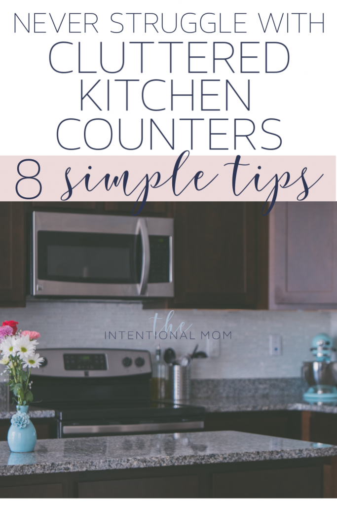 Never Struggle With Cluttered Kitchen Counters - 8 Simple Tips - The ...
