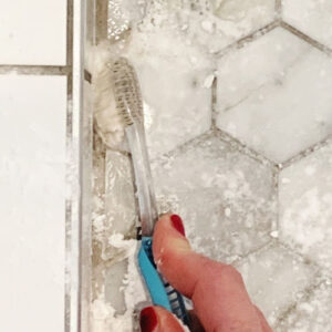 How to Clean Shower Grout the Easy Way! - The Intentional Mom