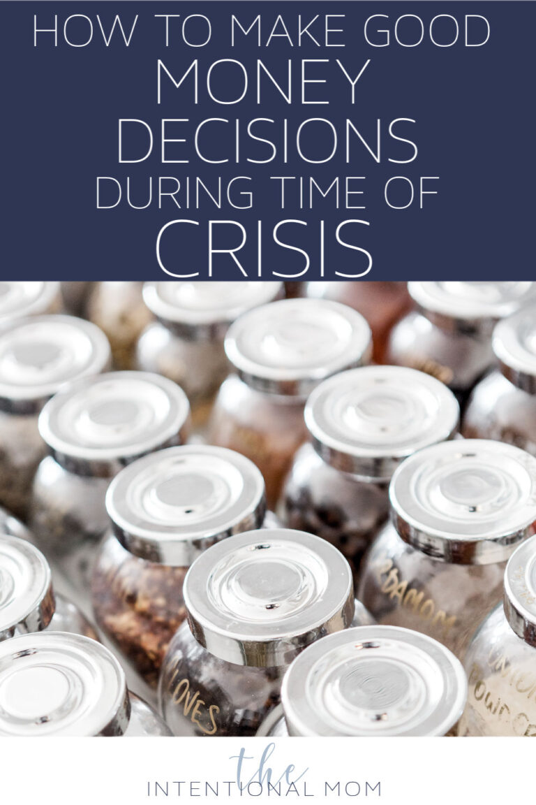 How to Make Better Money Decisions During Times of Crisis - The ...
